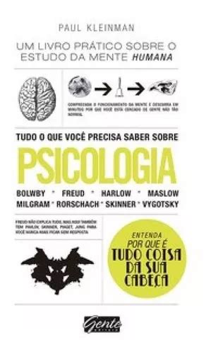 Livro Tudo O Que Voce Precisa Saber Sobre Psicologia R 62 em São Paulo São Paulo Mebuscar
