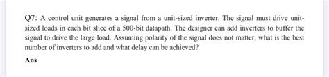 Solved Q5 A 6 Input OR Gate As Shown In Side Figure Chegg Com