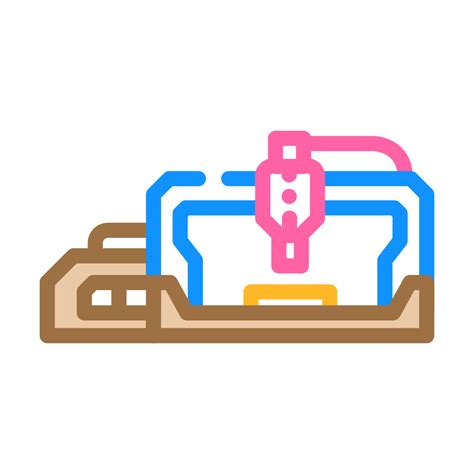 Cnc Machine Tool Work Engineering Equipment Icon Download On Iconfinder