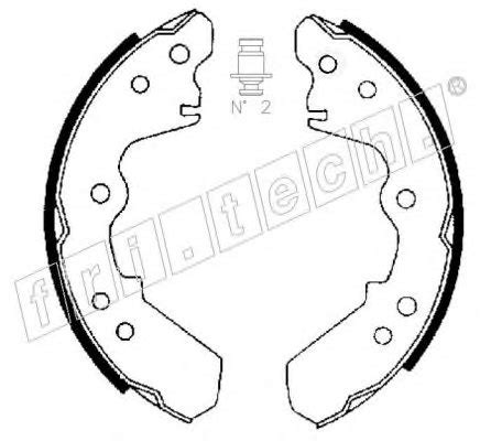 K4435mk K K 4435 Brake Shoe Set For Mk K