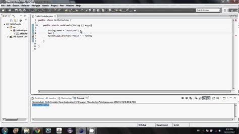 Java Tutorial 5 Variables Old Version Youtube