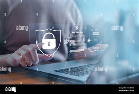Cybersecurity Privacy Data Protection And Encryption Concept Internet
