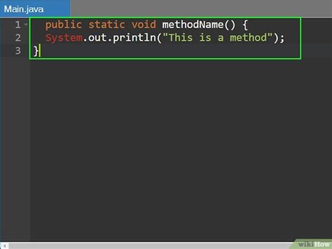 Come Chiamare Un Metodo In Java Con Immagini