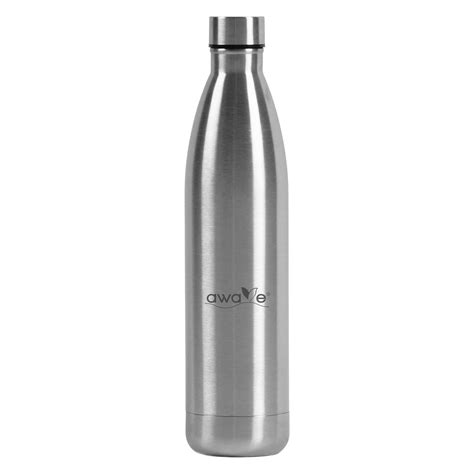 Drinking Bottle 750 Ml Stainless Steel Matt Stainless Steel Look