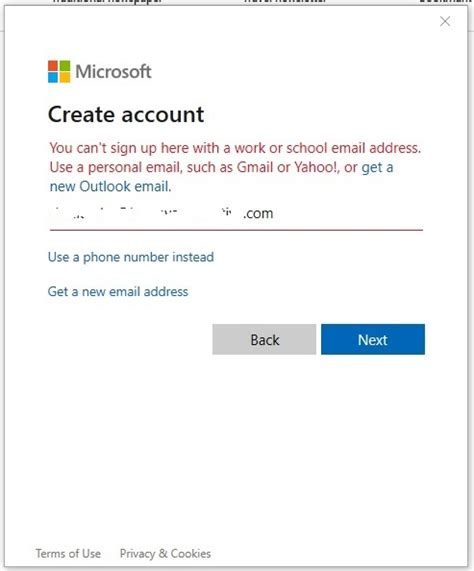 Mso Handb 2021 Wont Activate With Our Ms365 Email Address Microsoft