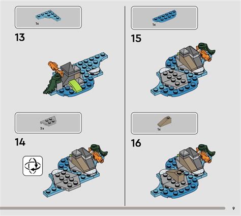 Lego Instructions For Set 76974 Brick Built Mosasaurus Boat Mission Jurassic World Rebirth