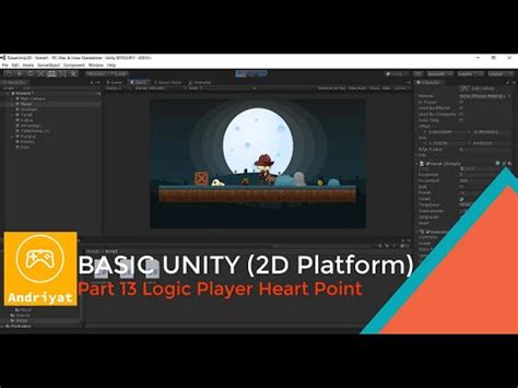 Tutorial Membuat Game 2D dengan Unity 2019 - Part 13 Logic Player Heart Point - YouTube