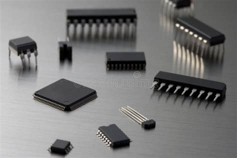 IC CHIP Stock Photo Image Of Life Object Business