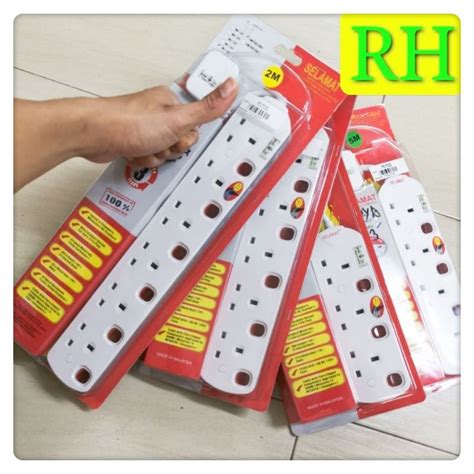 Selamat Trailing Socket 3000 Watts Maximum Shopee Malaysia