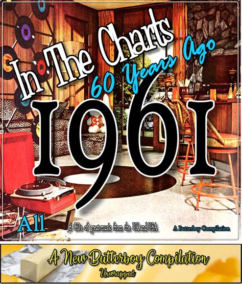 Butterboy Va In The Charts 1961 A Butterboy Compilation All 36 Xcds