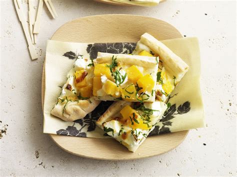 Pumpkin And Feta Pide Womens Weekly Food