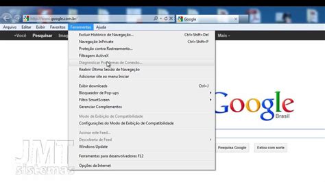 Habilitando Ou Desabilitando Pop Ups No Internet Explorer YouTube
