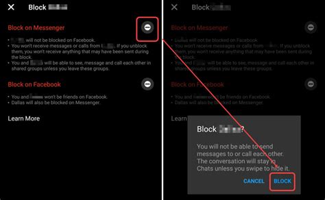 How To Block Someone On Messenger