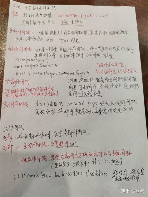 Vue作用域和js作用域 知乎