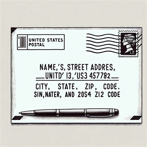 how to write street address vondy