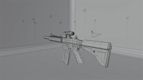 3d Model Mk18 M4 Turbosquid 2095209