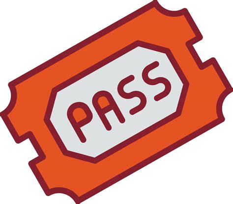 Passes Vector Icon 41823252 Vector Art At Vecteezy