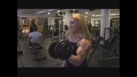 Female Muscle Clip 570 Real Sports With Bryant Gumbel Colette Nelson