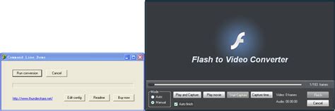 Thundersoft Flash To Video Converter Command Line Edition