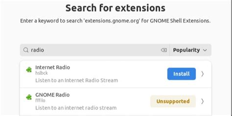 Excellent Utilities Extension Manager Browse Install And Manage Gnome Shell Extensions