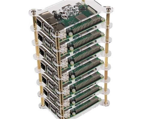 Tower Case For Raspberry Pi Server Cluster Elektor