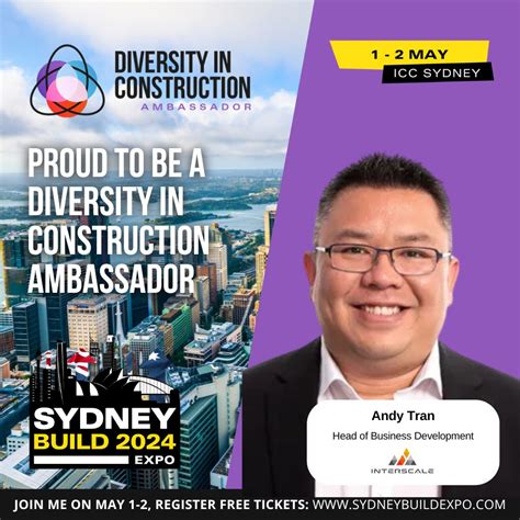 andy tran on linkedin sydneybuild diversityinconstruction iccsydney
