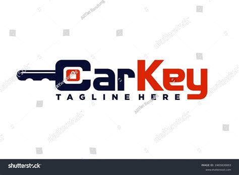 Car Key Logo Letter C Concept Stock Vector Royalty Free 2465830003 Shutterstock