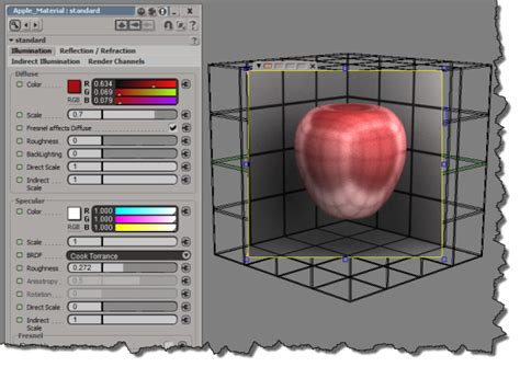 Glossy Reflections In The Arnold Standard Shader Ex Si