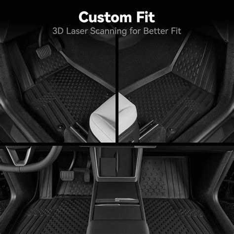 3w All Weather Car Mats For Tesla Model Y Juniper 2025 2026 Lhd【basic