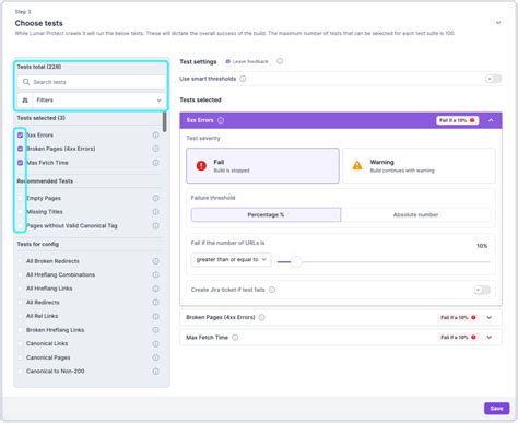 Protect Setting Up A Test Suite Lumar