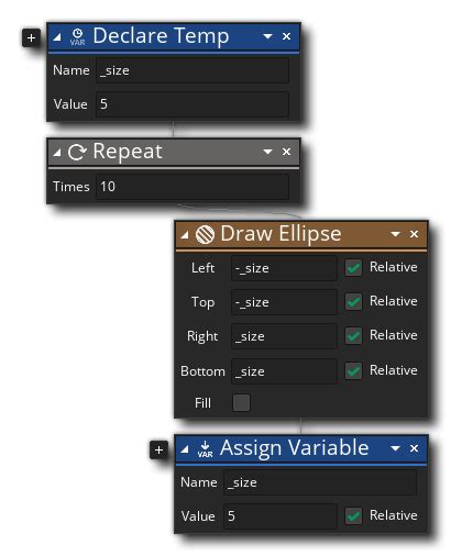 draw ellipse