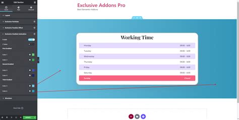 How To Configure And Style Elementor Gradient Animation Extension Exclusive Addons