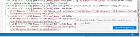 Wsl Extension Instalation Failure · Issue 136710 · Microsoftvscode