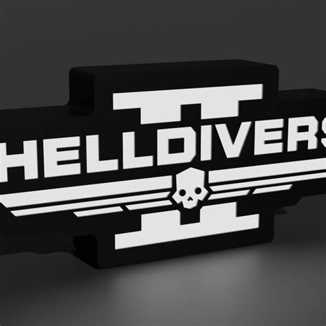 🔦 Helldivers Led Lamp Box V2・ Stl File For 3d Printing・cults