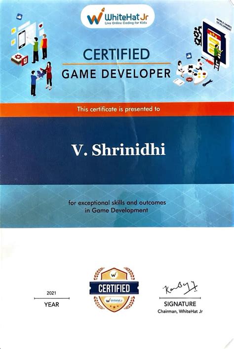 Shrinidhi Vijayakumar On Linkedin Skill Gamedevelopment Coding Project