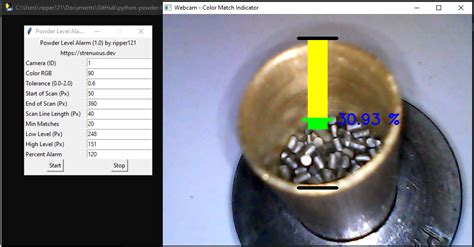 Image Processing Opencv Check Powder Level Stack Overflow