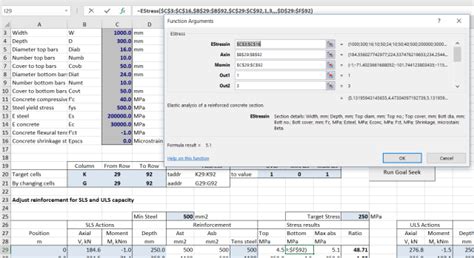 Automating Goal Seek With Rc Design Functions Newton Excel Bach Not Just An Excel Blog