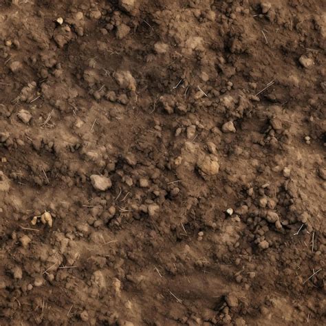 Premium Ai Image Seamless Soil Texture