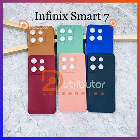 Softcase Pro Camera Infinix Smart CASE PRO CAMERA TERBARU TG Ceramic Ati Pecah Dan Skin Carbon