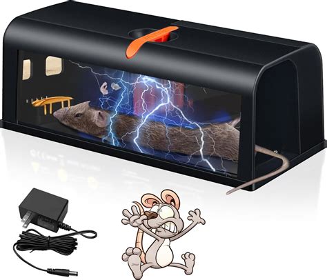 Amazon.com : 2 Pack Upgraded Electric Mouse Trap Zapper,High Voltage Electric Mice Traps for ...