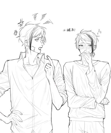 Floyd Leech And Jade Leech Twisted Wonderland Drawn By August2486