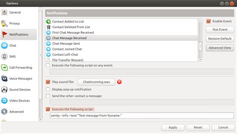 Full Screen Or More Visible Skype Pidgin Empathy Notifications Ask