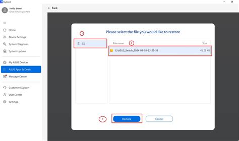 MyASUS ASUS Switch Official Support ASUS Global MyASUS ASUS Switch Official Support ASUS Global