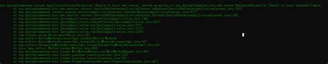 Nacos启动报错unable To Start Embedded Tomcat 西红柿里没有番茄 博客园