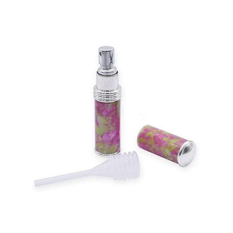 Purse Perfume Atomizer Kit Silver
