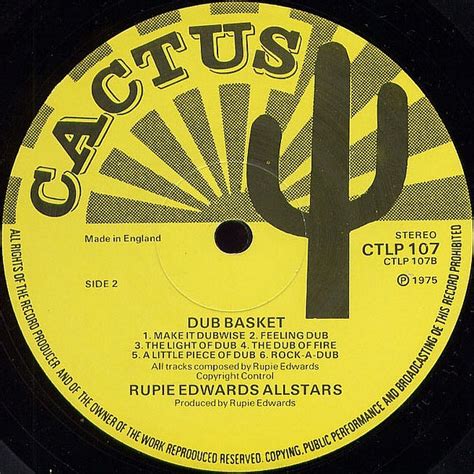 Cvinyl Com Label Variations Cactus Records