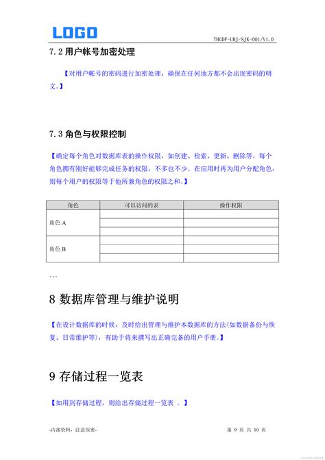 数据库设计说明书 Csdn博客