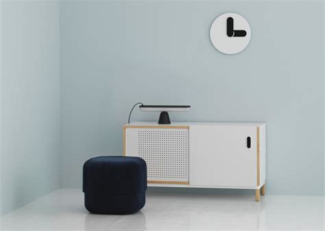 Jonas Wagells Bold Clock Is Based On Typographic Shapes