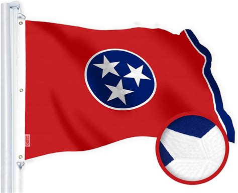 G128 Tennessee Tn State Flag 5x8 Ft Stormflyer Series