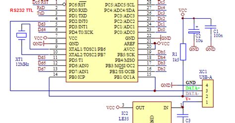 Atmega8 Usb To Serial Converter Chattermoon